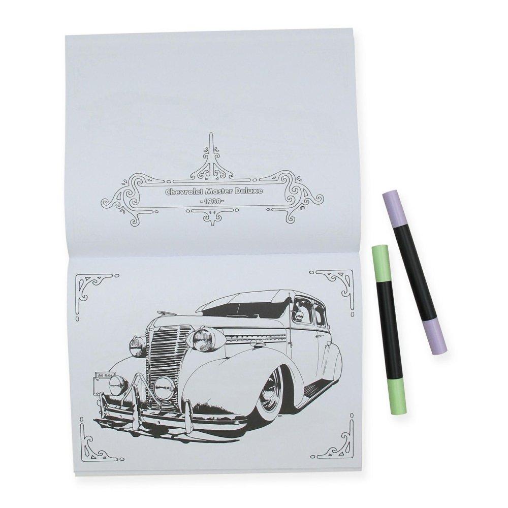 Lowrider Coloring Book :: GRAFFICON