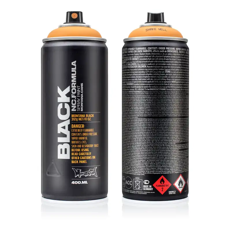Barva ve spreji 400ml Montana black